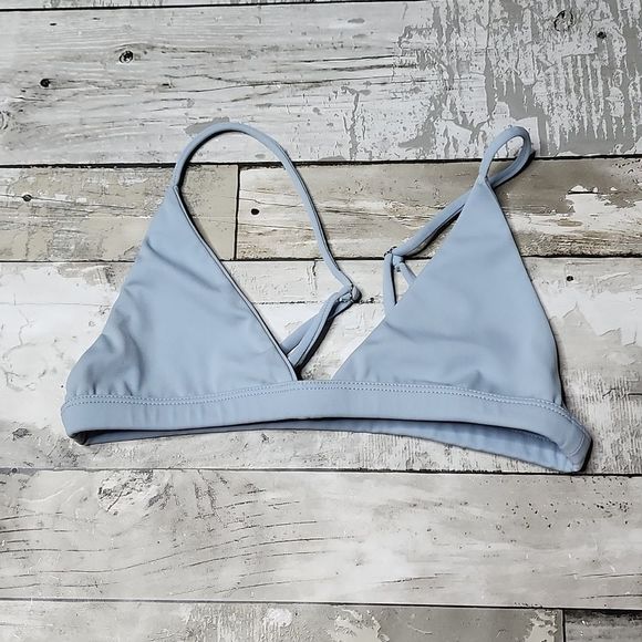 rhea bikinis | Swim | Rheabikinisadjustable Baby Blue Triangle Bikini ...